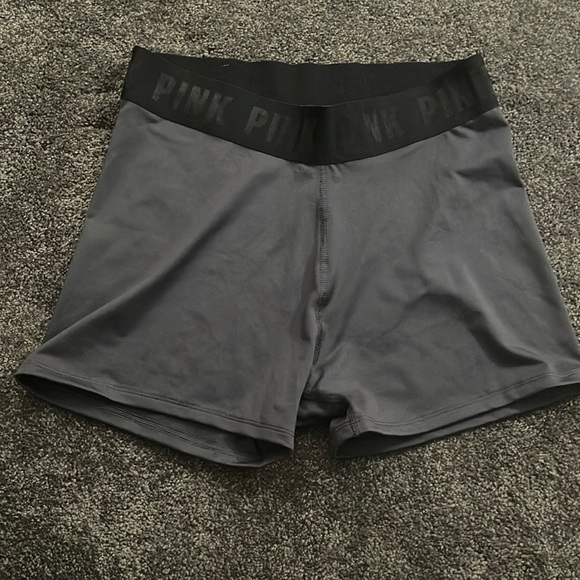 PINK Victoria's Secret | Shorts | Nwot Pink Ultimate Logo Band Shorts ...